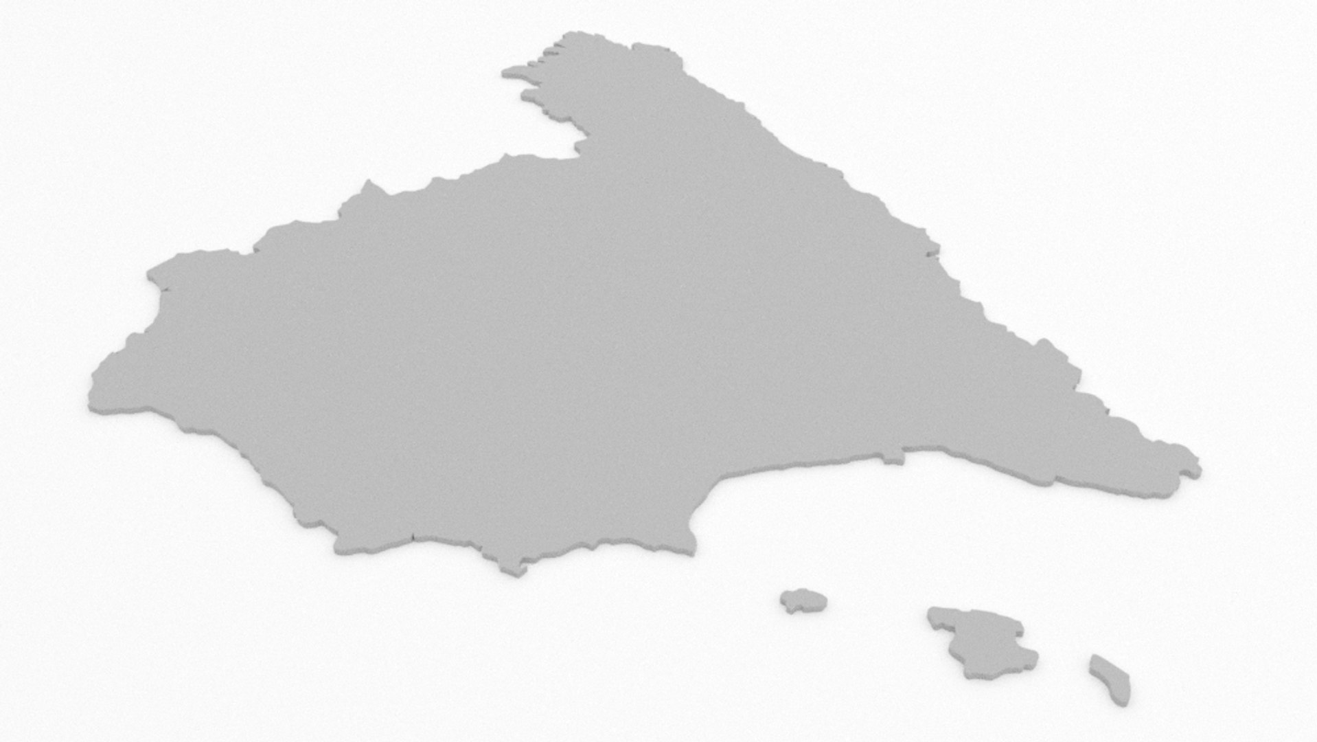 3D Spain Model - TurboSquid 1630986