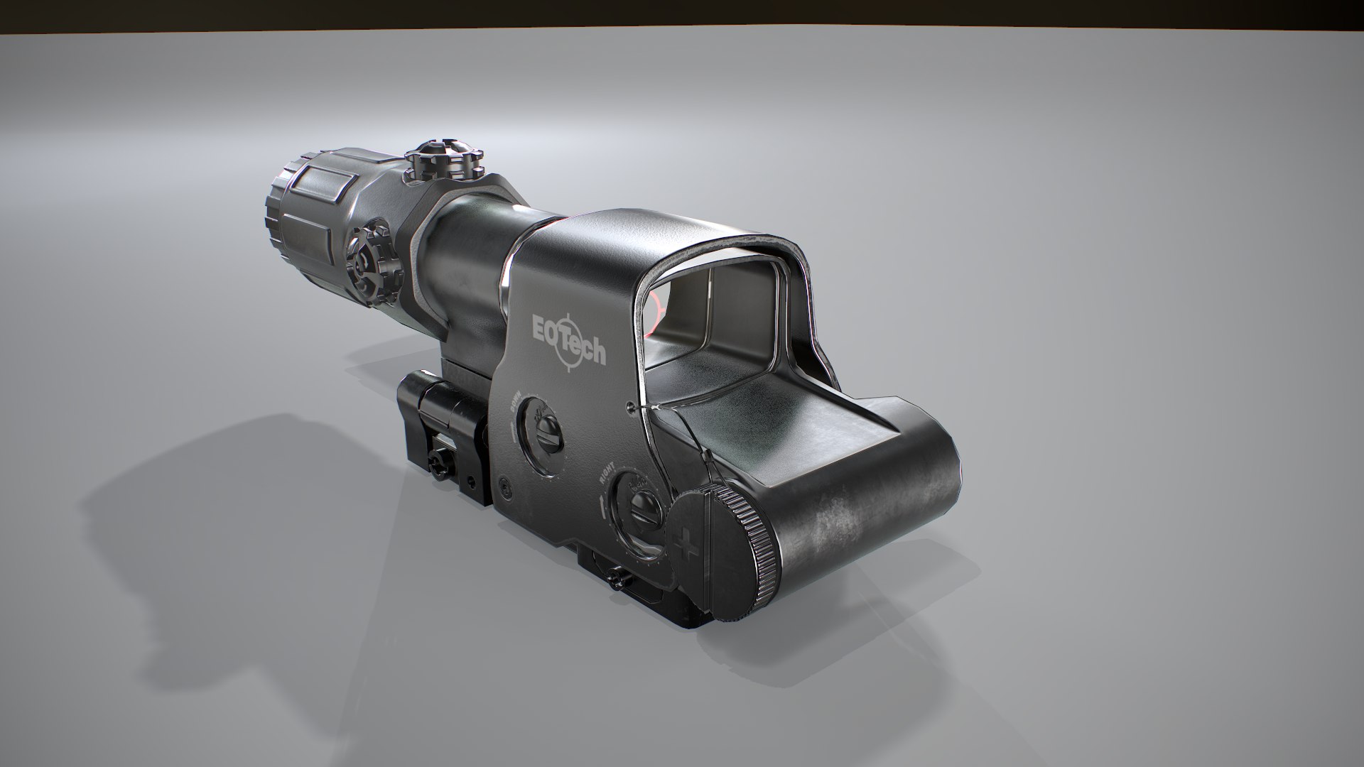 3D Collimator Holographic Weapon Sight - TurboSquid 1345206