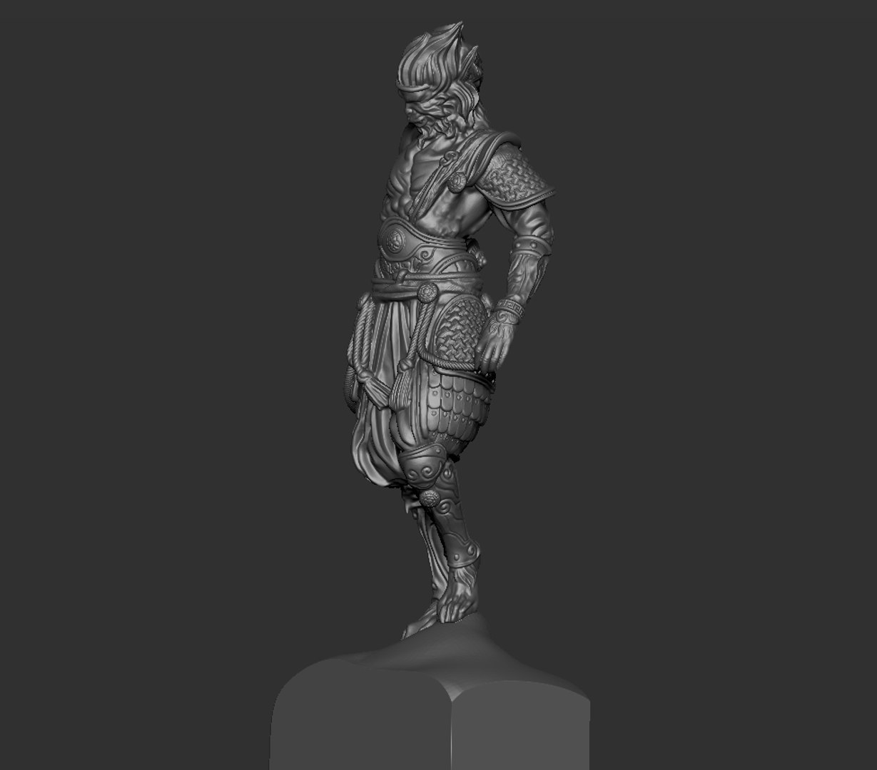 Monkey King 3D Model - TurboSquid 1608759