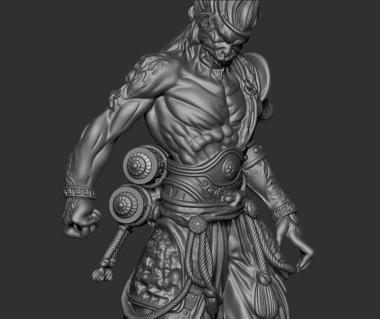 Monkey King 3D Model - TurboSquid 1608759