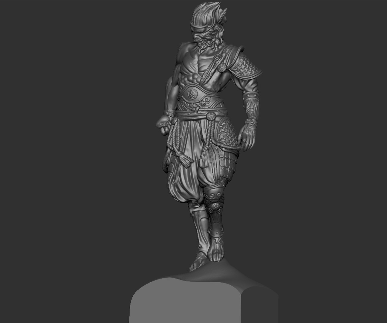 Monkey King 3D Model - TurboSquid 1608759