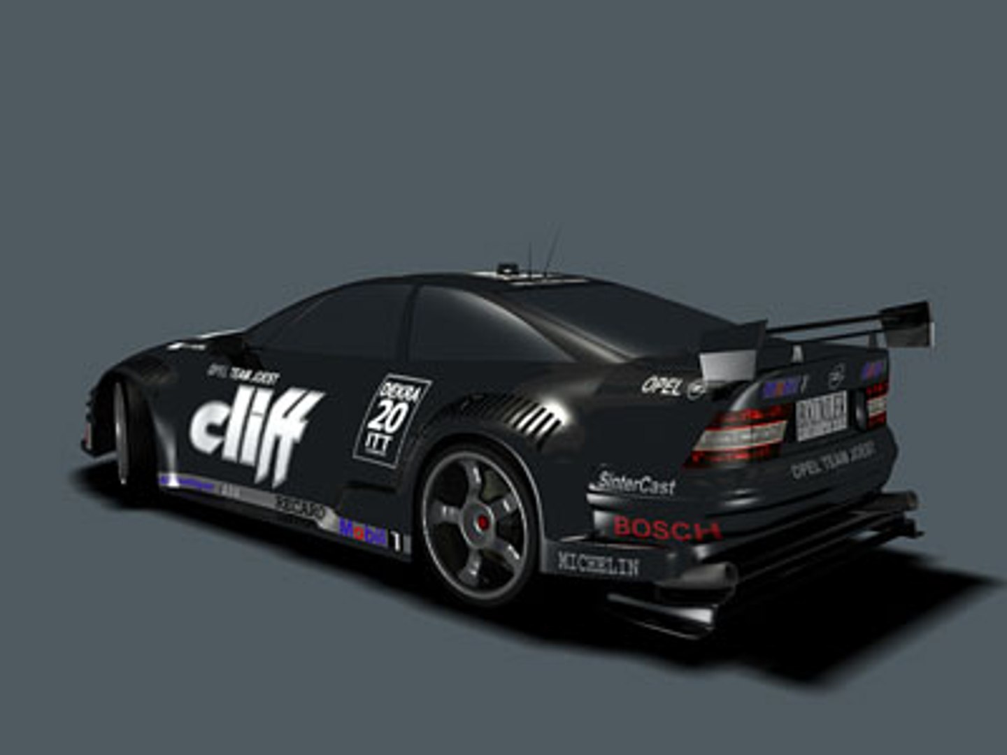 3d Opel Calibra Cliff