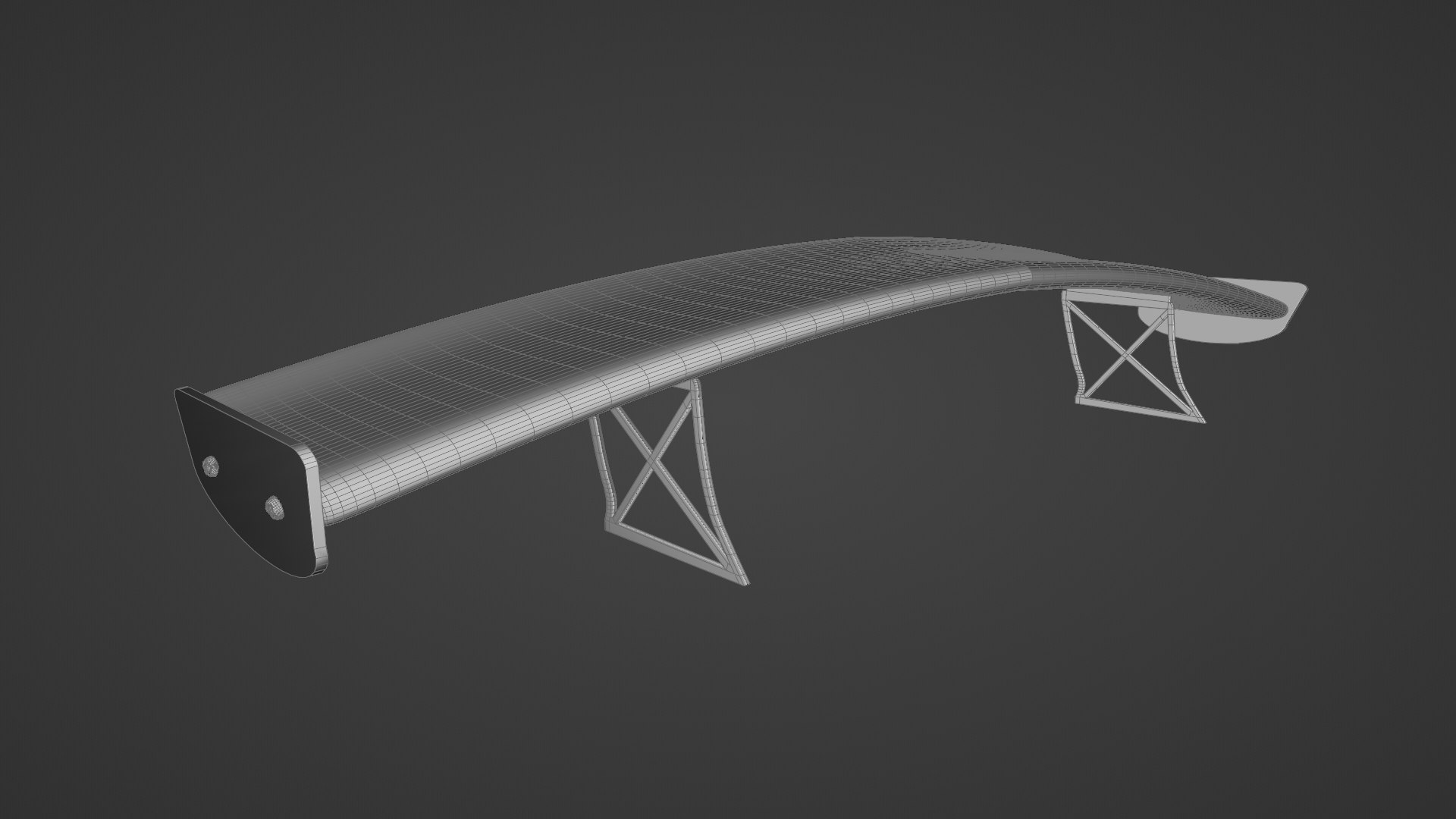 Spoiler 3D Model - TurboSquid 1772027