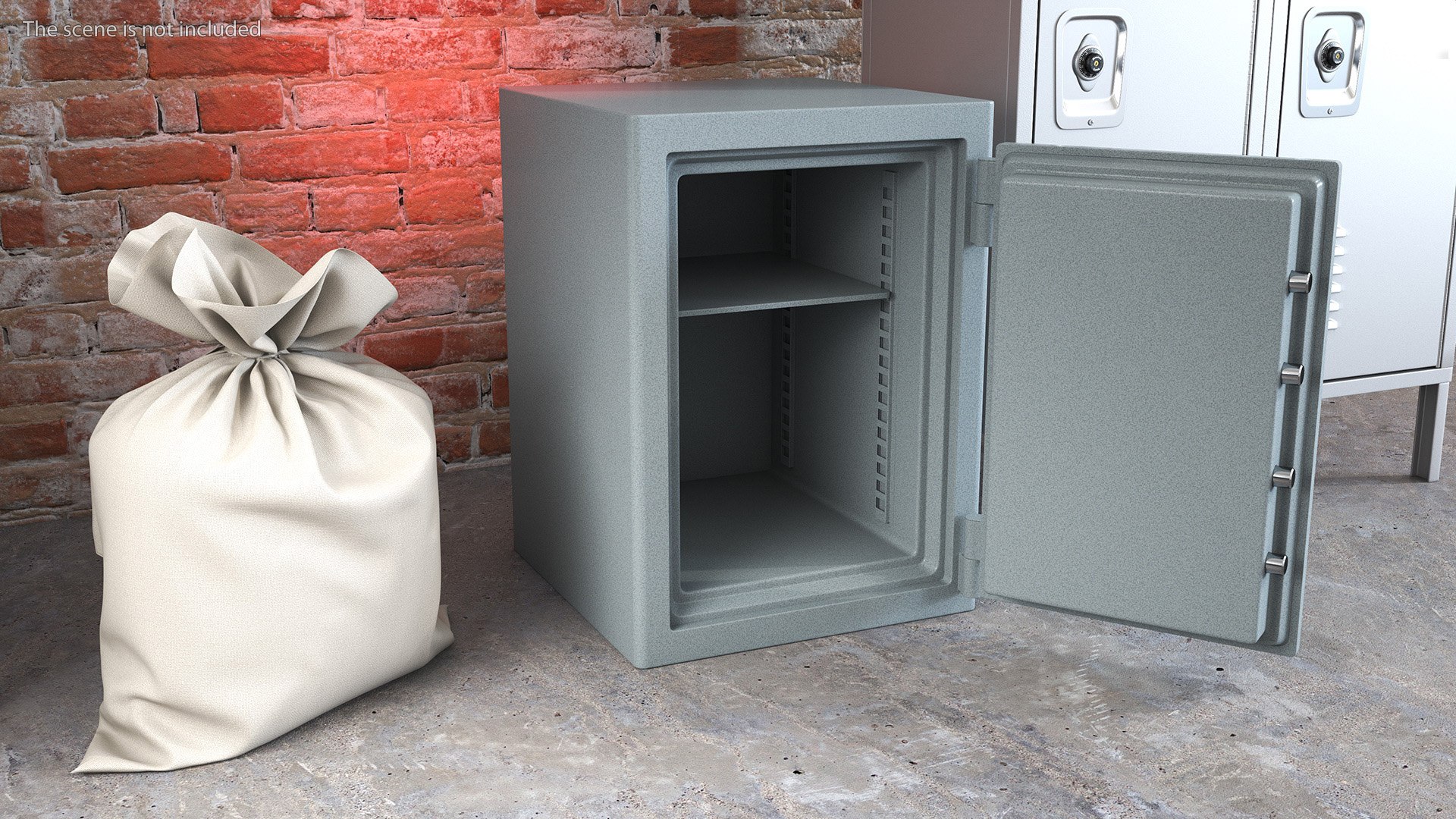 Fireproof Safe 3D model - TurboSquid 2171903