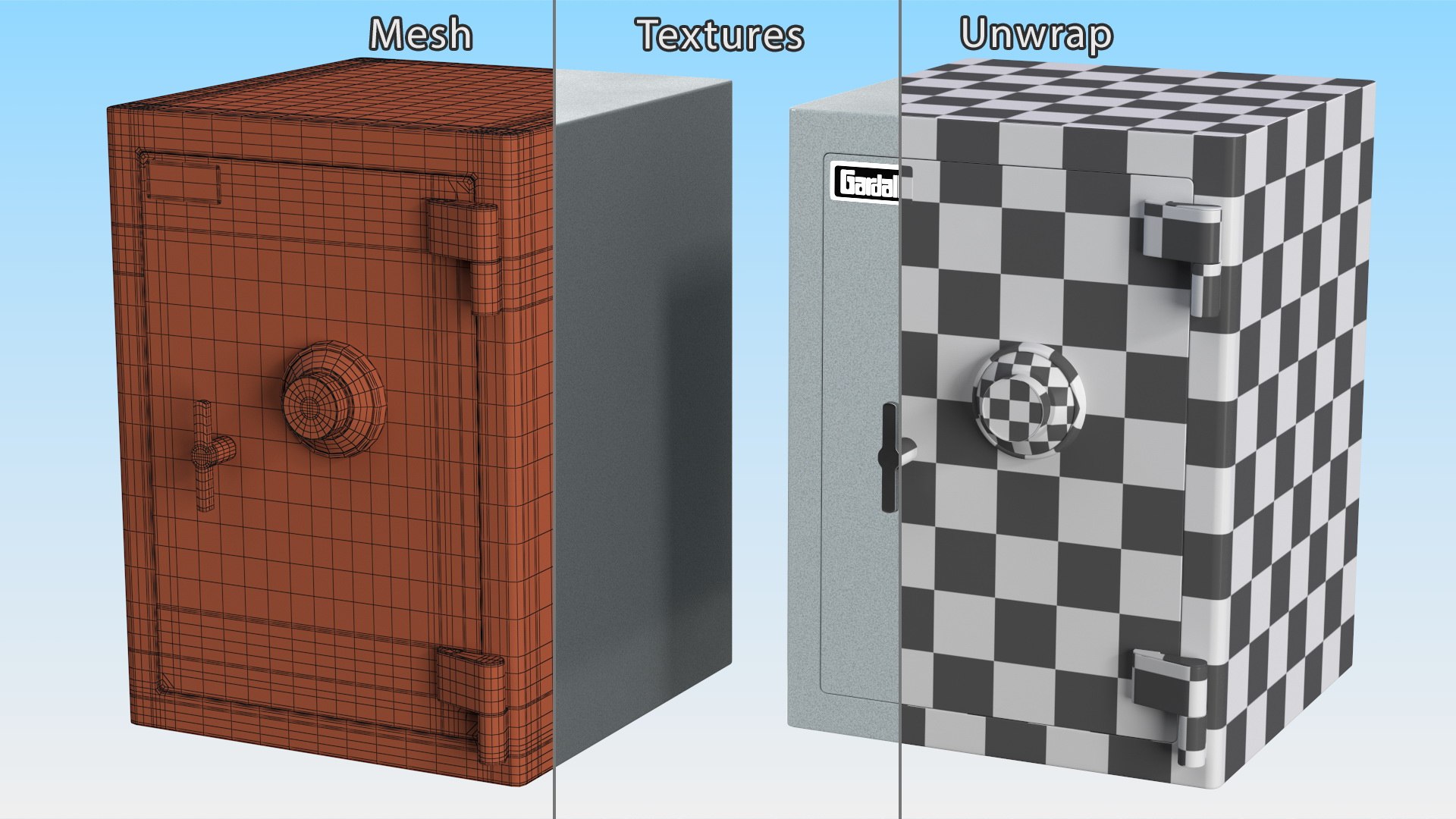 Fireproof Safe 3D model - TurboSquid 2171903