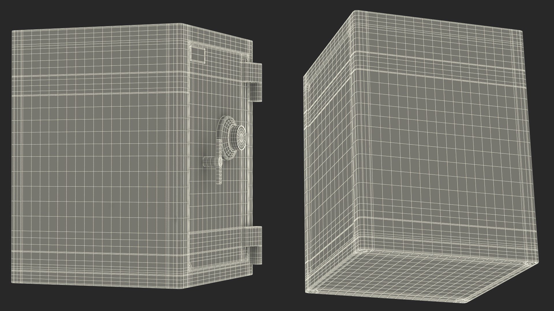 Fireproof Safe 3D model - TurboSquid 2171903