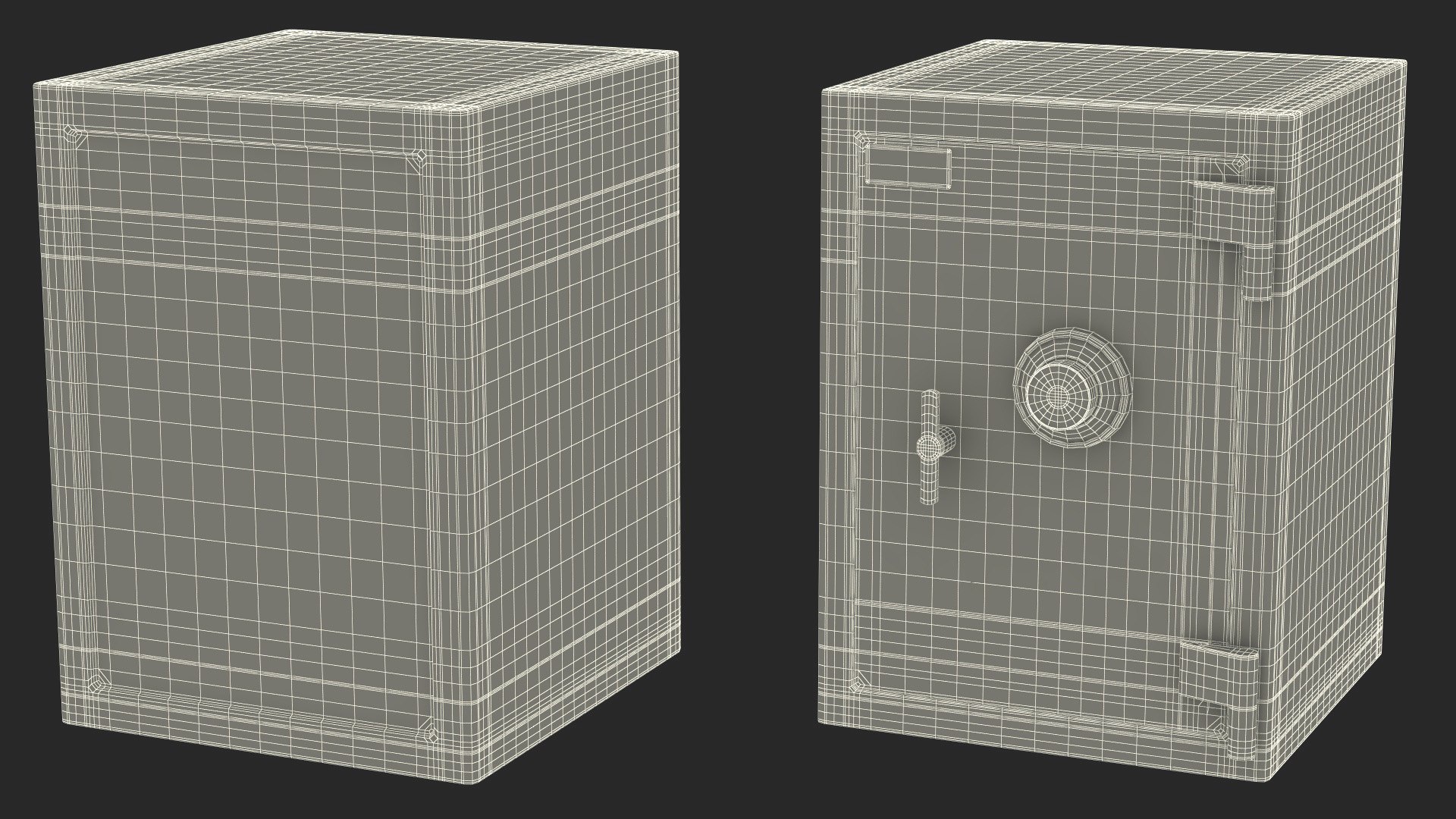 Fireproof Safe 3D model - TurboSquid 2171903