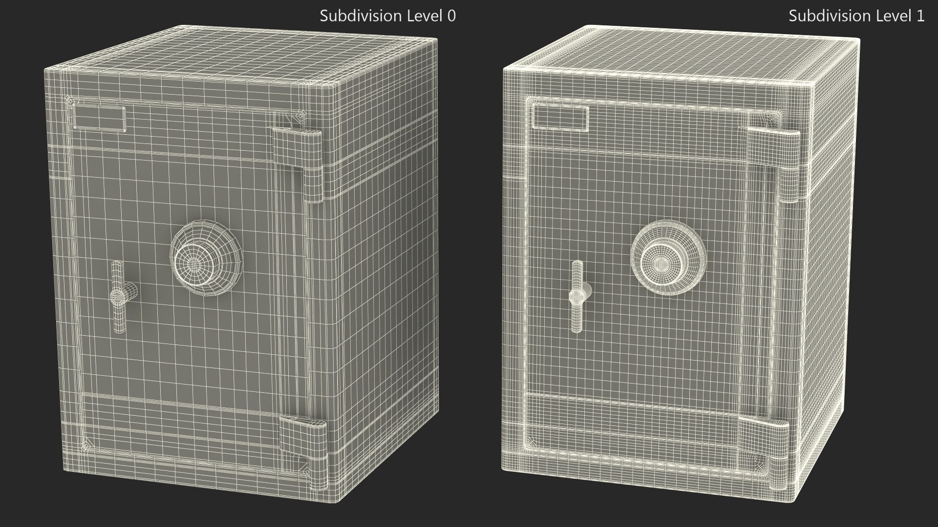 Fireproof Safe 3D model - TurboSquid 2171903