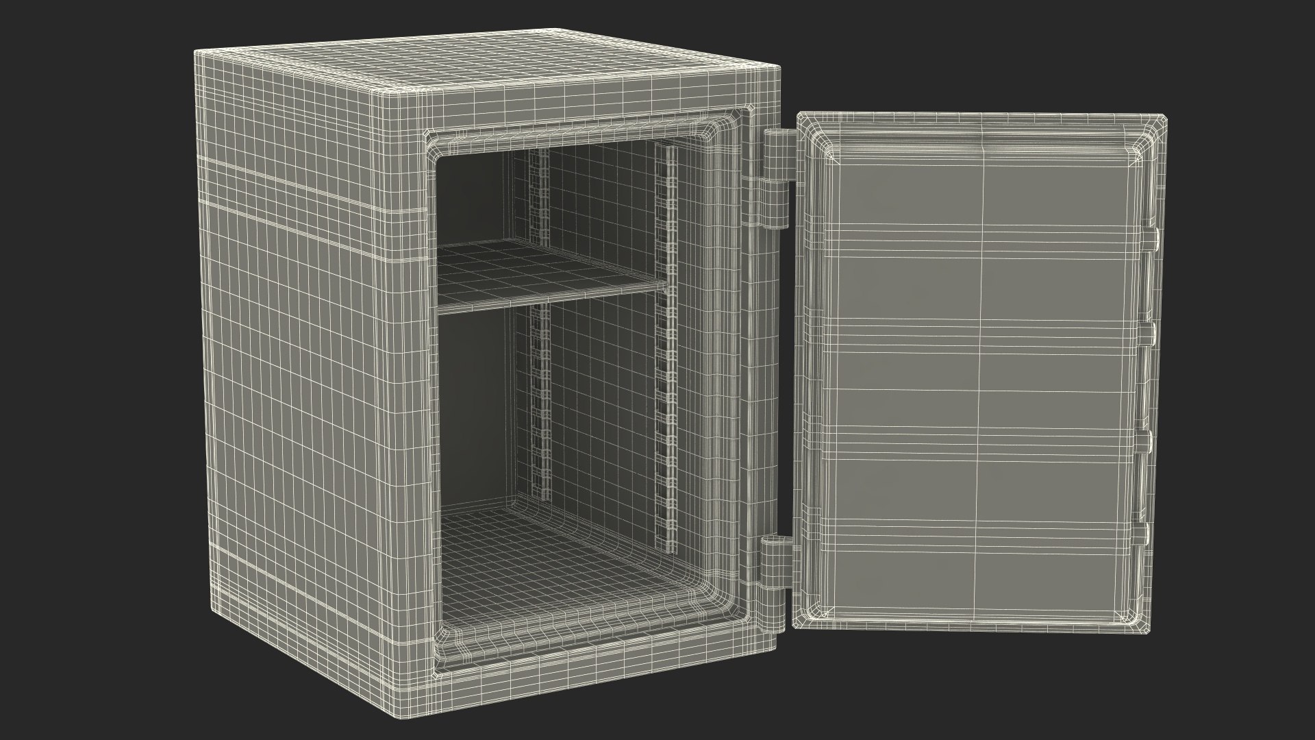 Fireproof Safe 3D model - TurboSquid 2171903