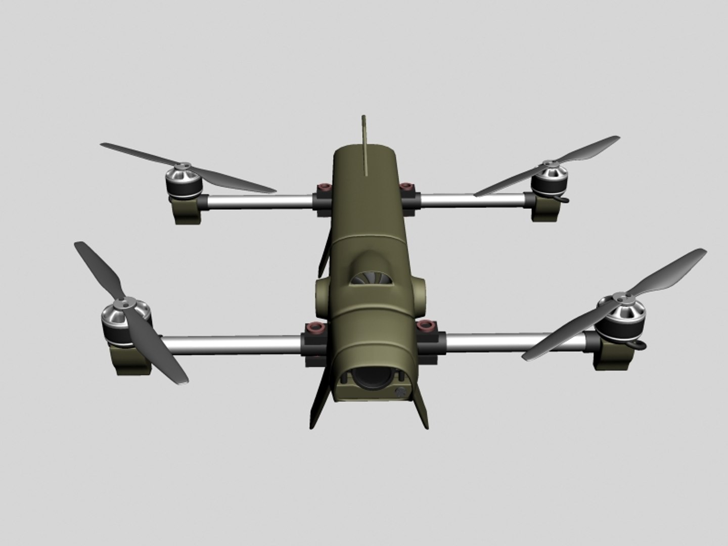 3D Iai Rotem Quadcopter - TurboSquid 1323643
