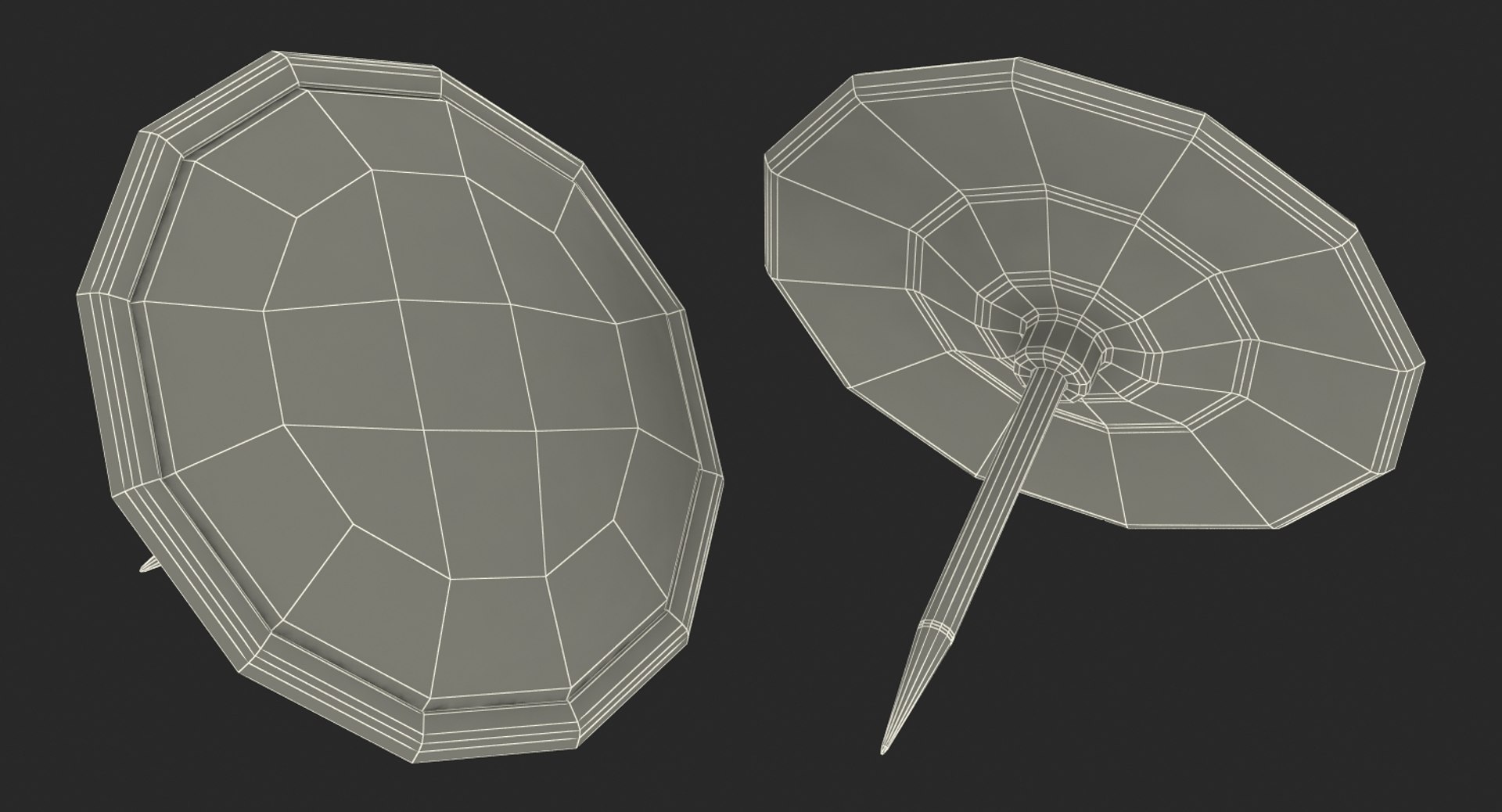3D Model Assorted Smiley Face Pins - TurboSquid 1425068