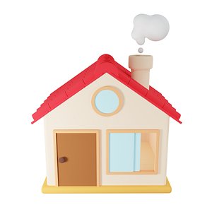 Cartoon House Blender Models for Download | TurboSquid