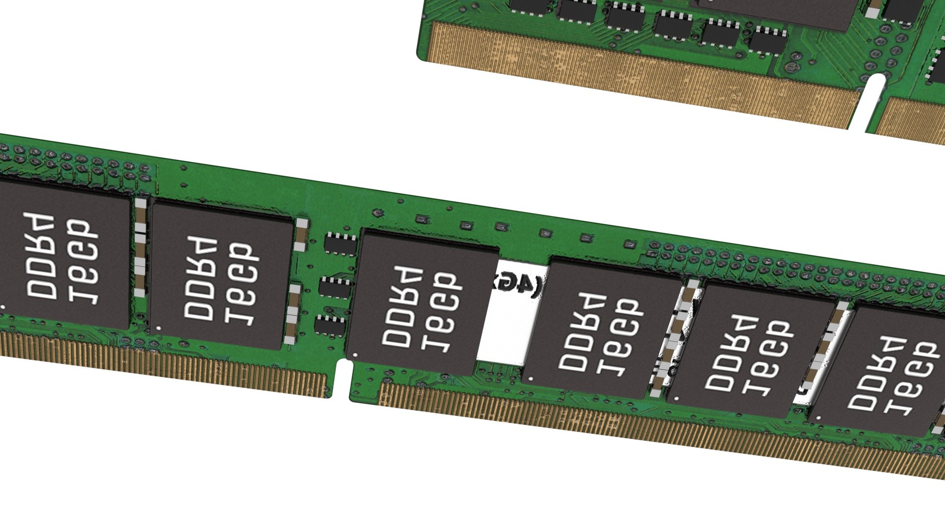 3 Piece of Memory Modules Set model - TurboSquid 1769041