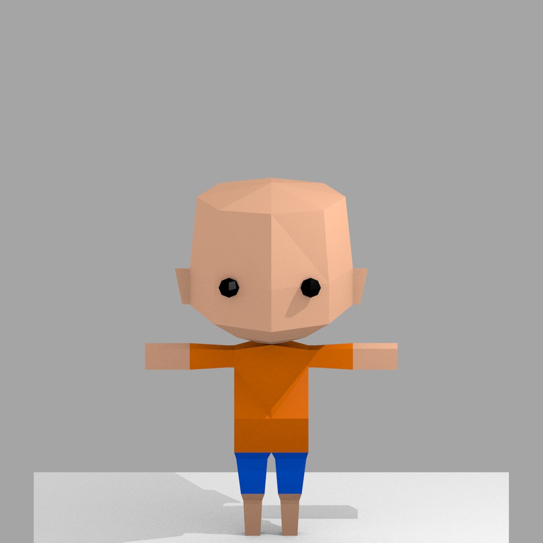 3D Model Basic Rigged - TurboSquid 1397008