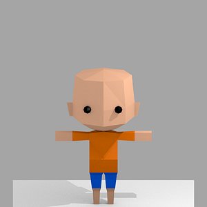 Cartoon Man 3D Models for Download | TurboSquid