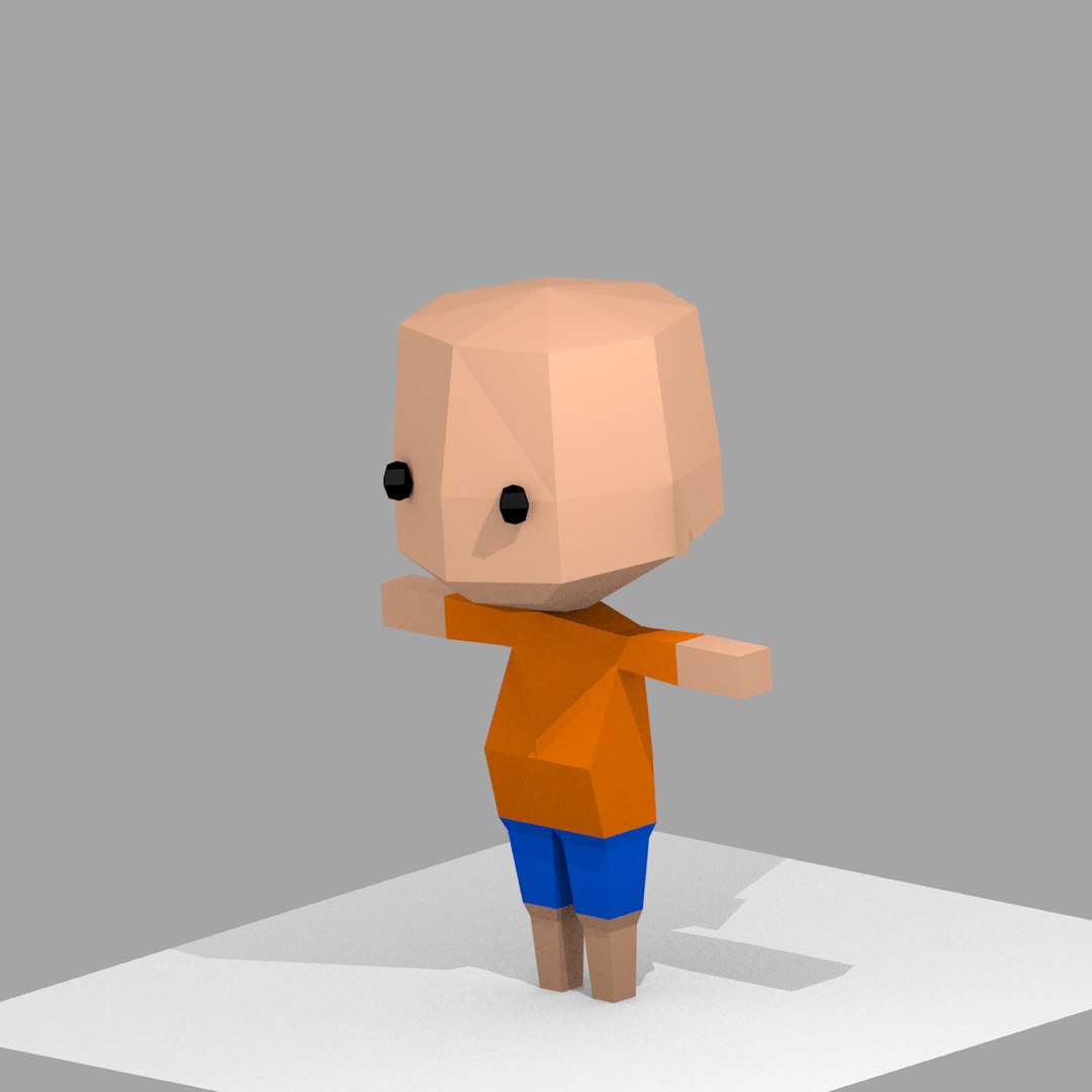 3D Model Basic Rigged - TurboSquid 1397008