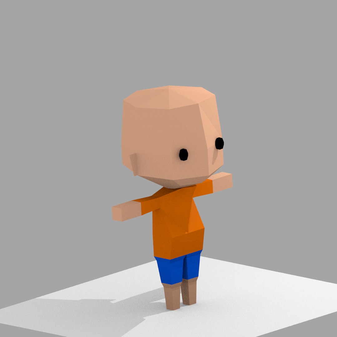 3D Model Basic Rigged - TurboSquid 1397008