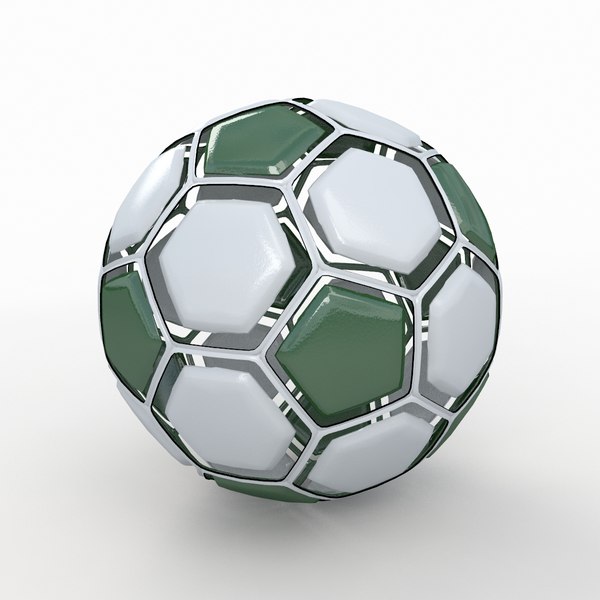 3d model of soccer ball