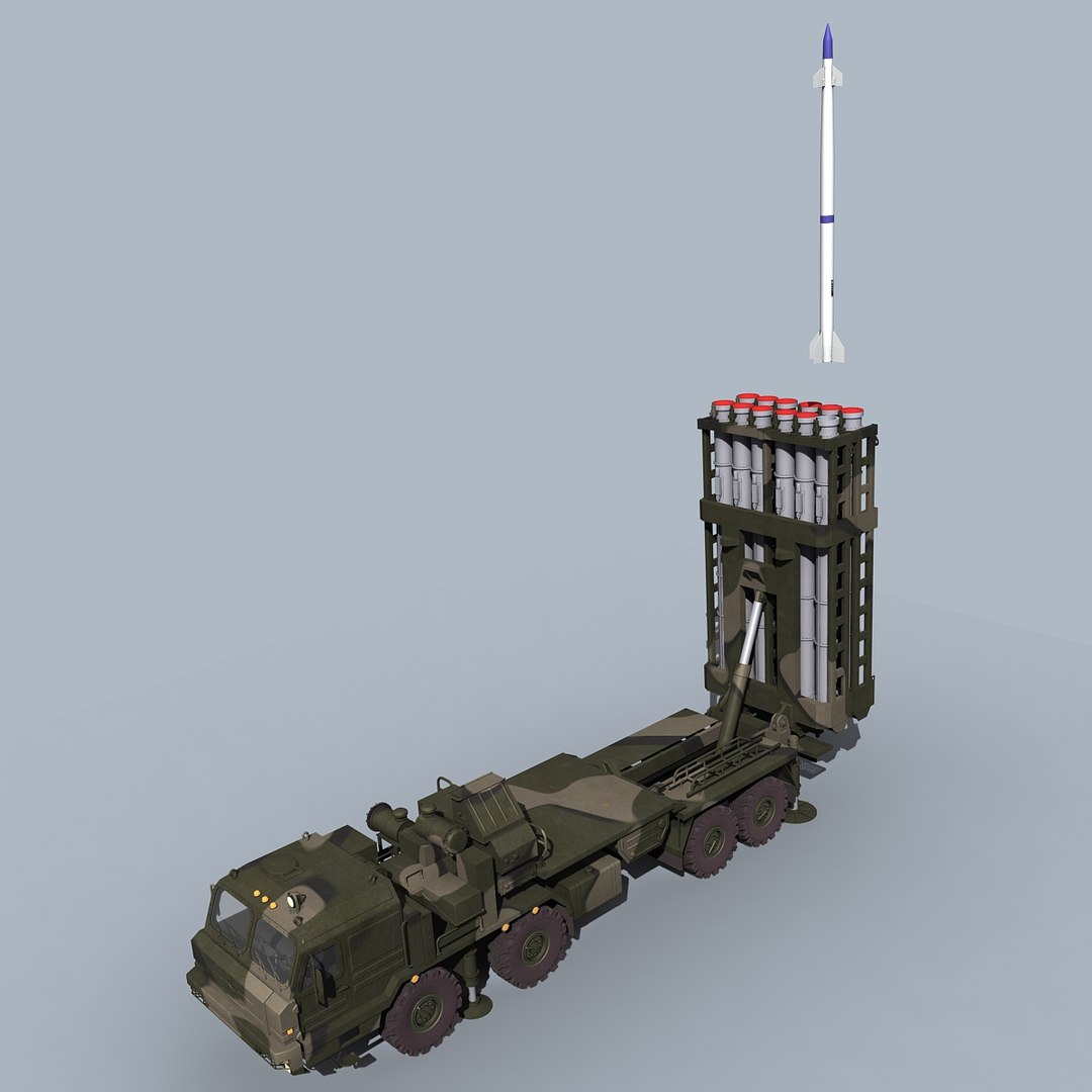 3d S-350 Vityaz Sam Model