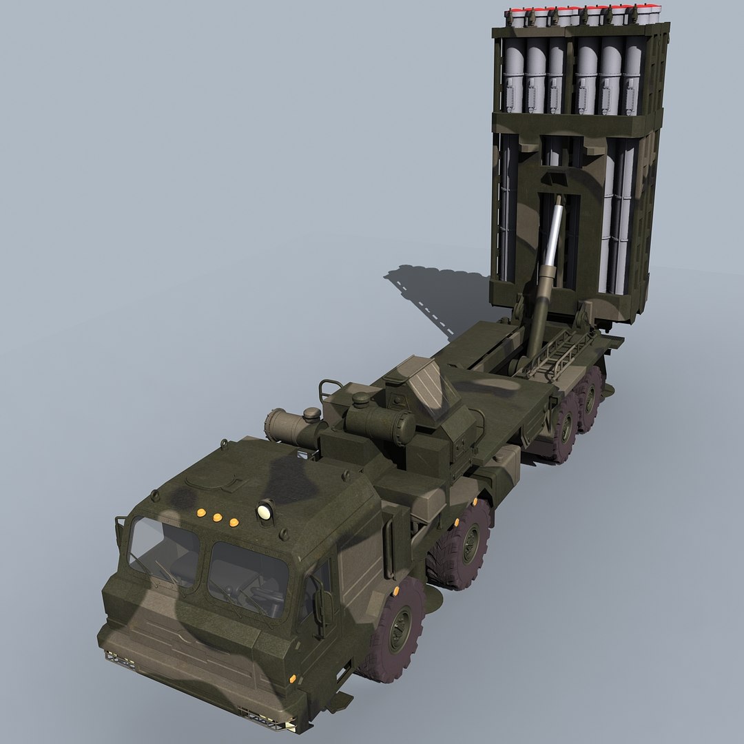 3d S-350 Vityaz Sam Model