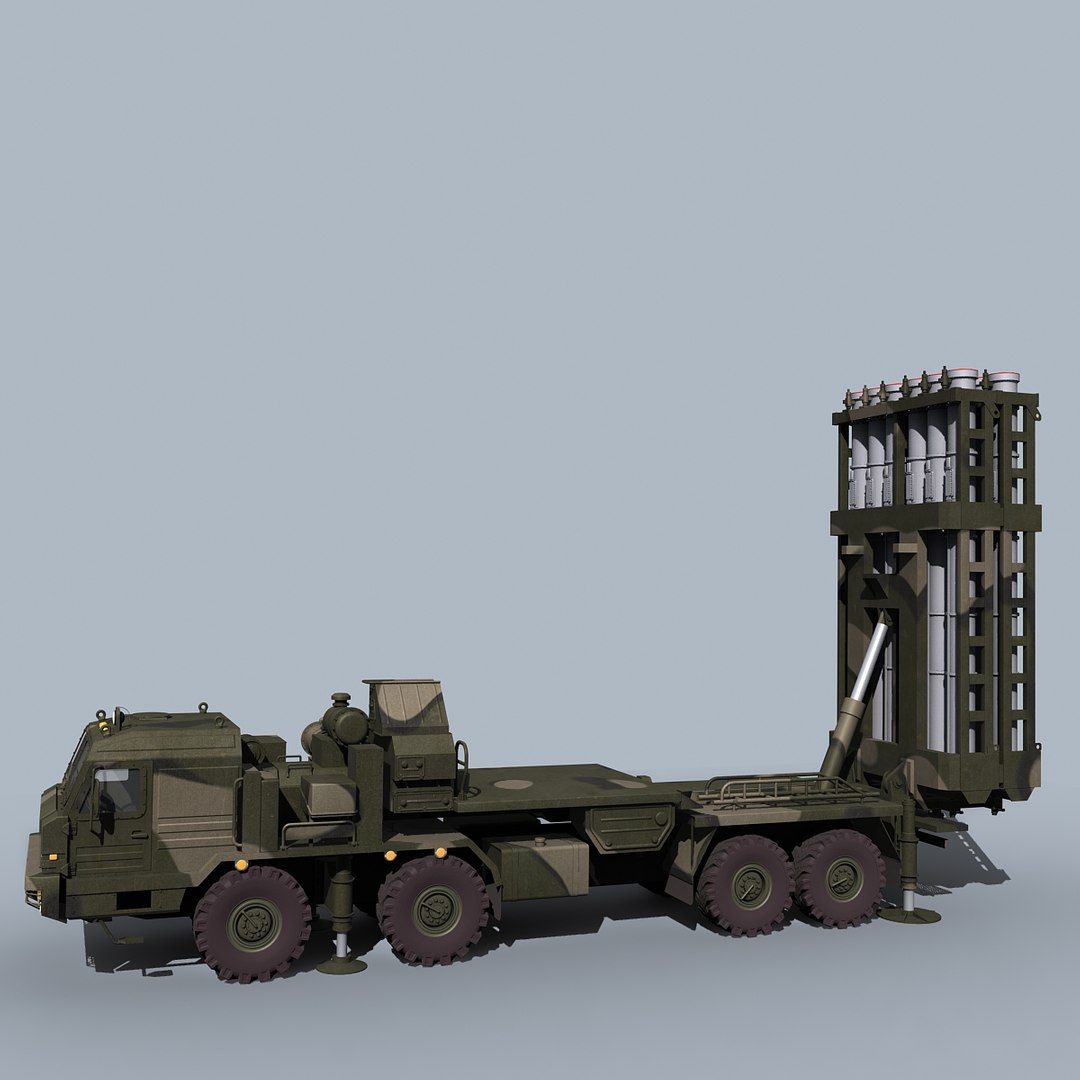 3d S-350 Vityaz Sam Model