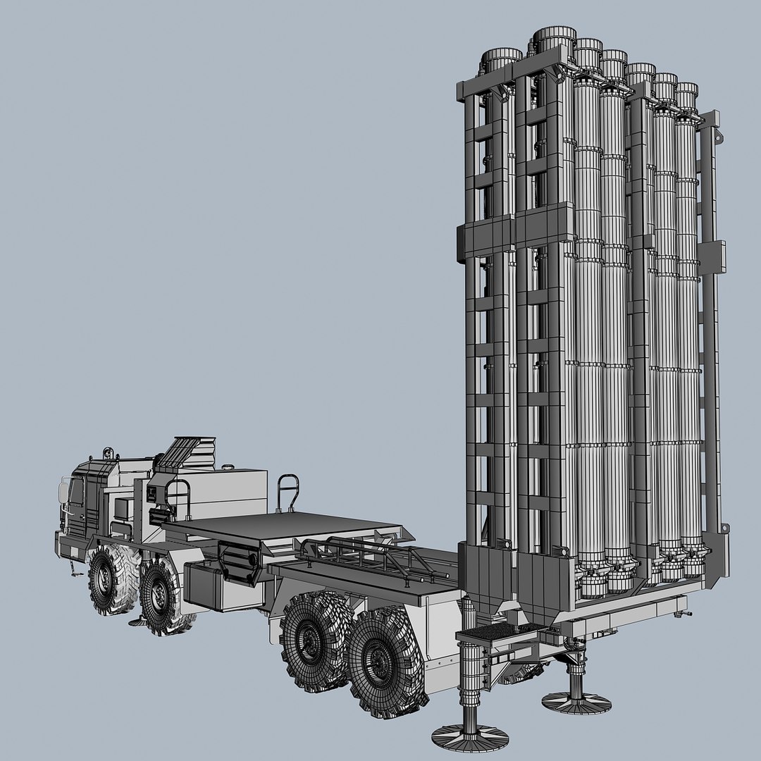 3d S-350 Vityaz Sam Model