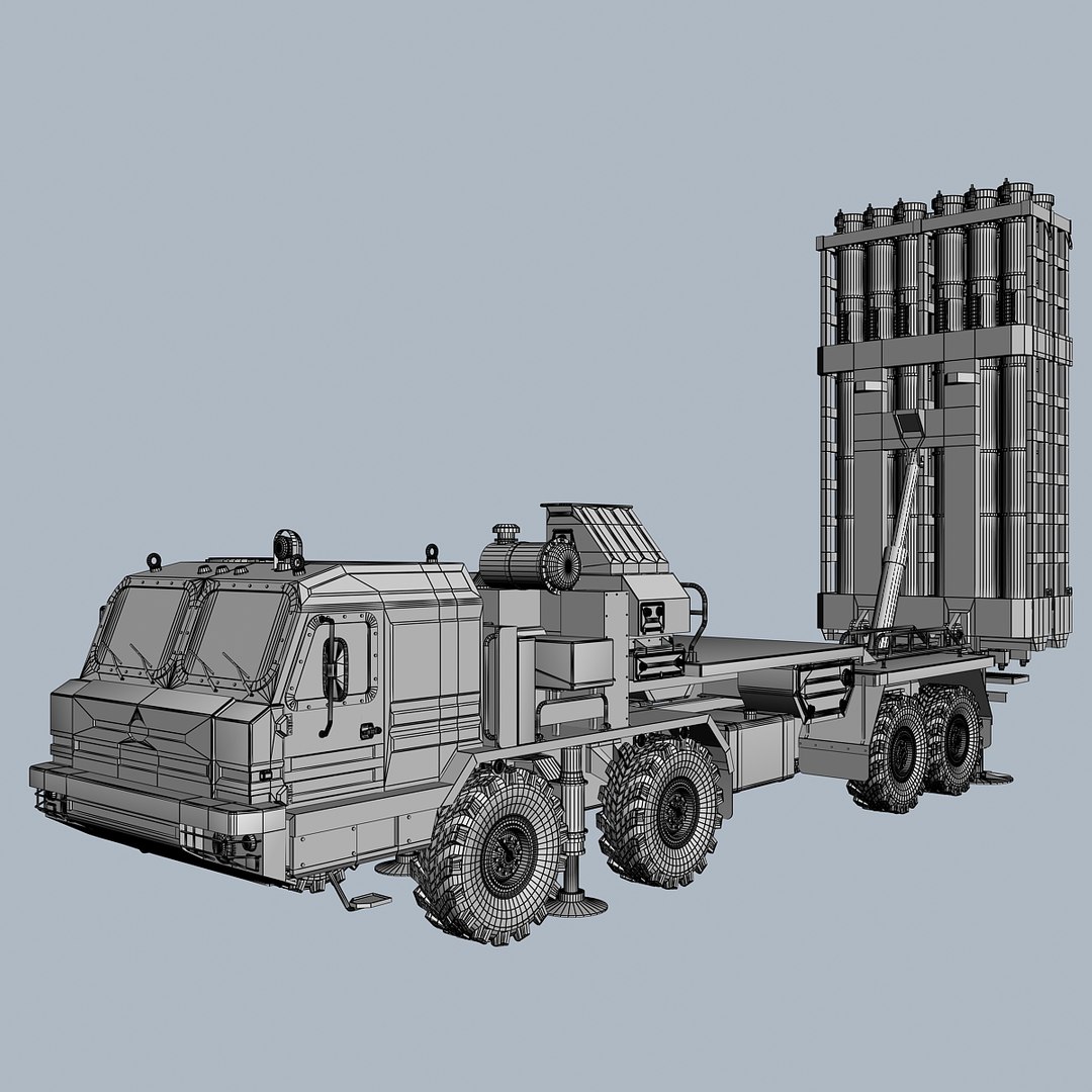 3d S-350 Vityaz Sam Model