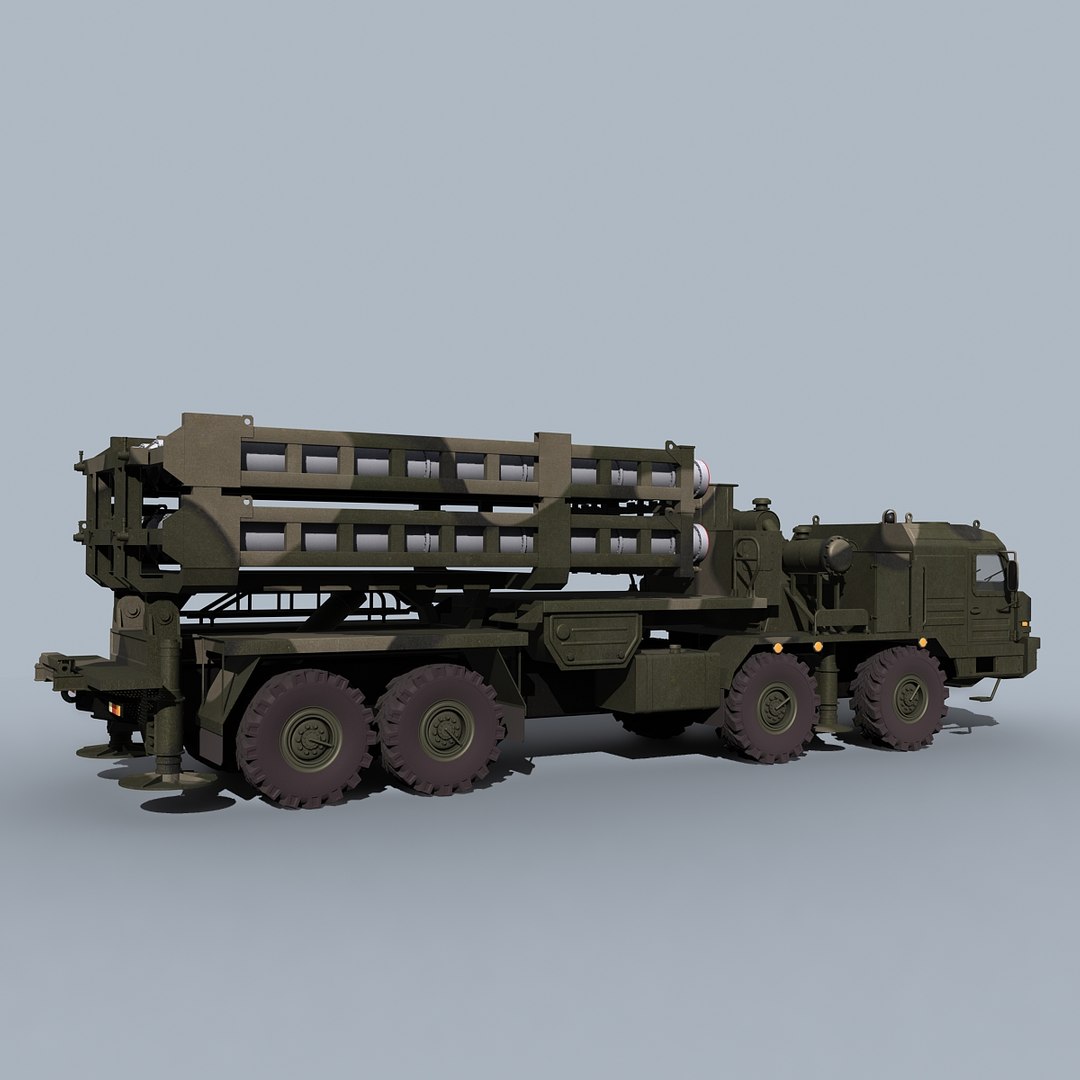 3d S-350 Vityaz Sam Model