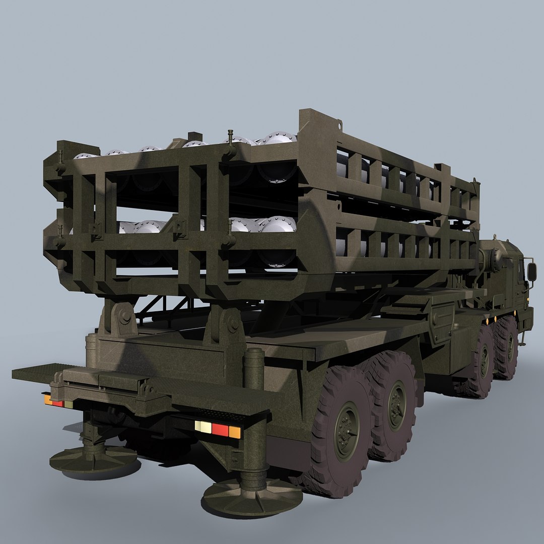 3d S-350 Vityaz Sam Model