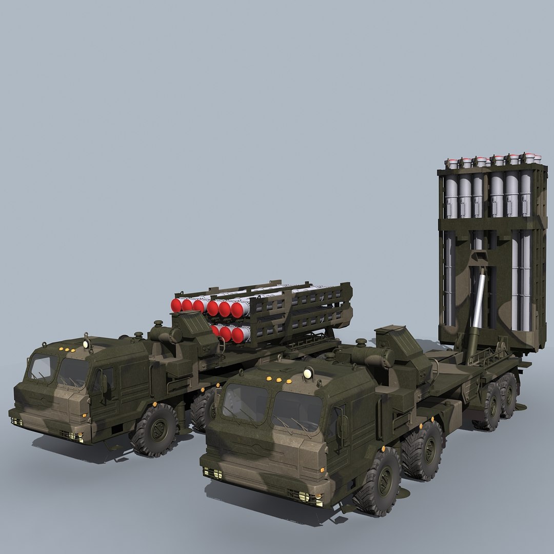 3d S-350 Vityaz Sam Model