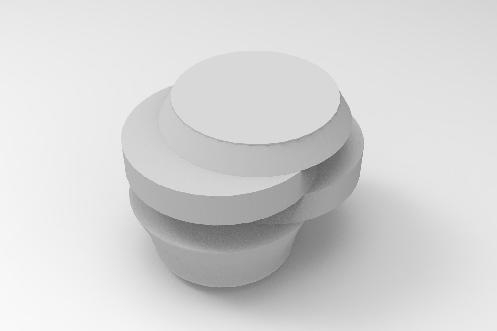 Asymmetric Center Table model - TurboSquid 1900923