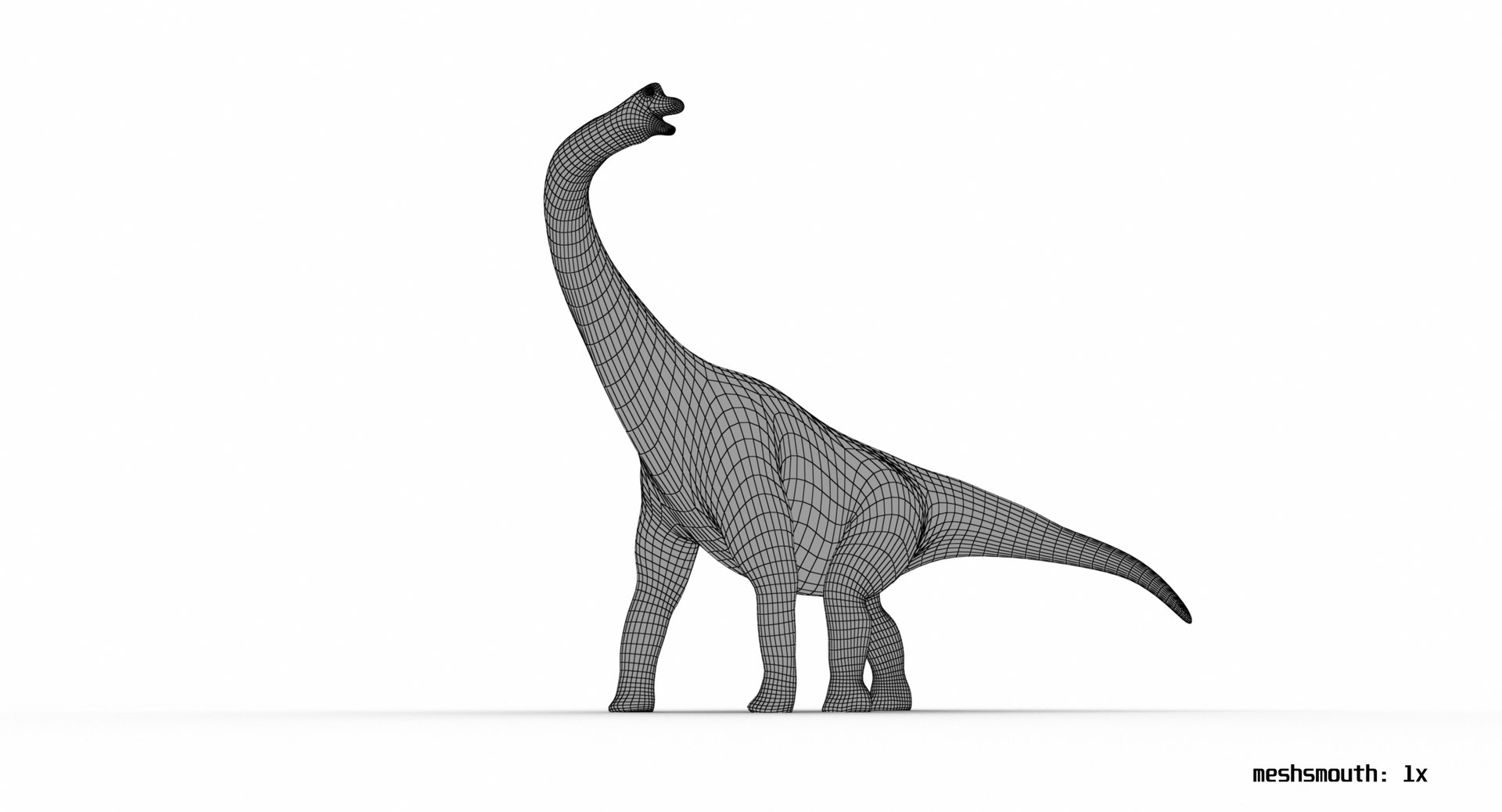 Brachiosaurus Dinosaur Animate 3D Model - TurboSquid 1392853