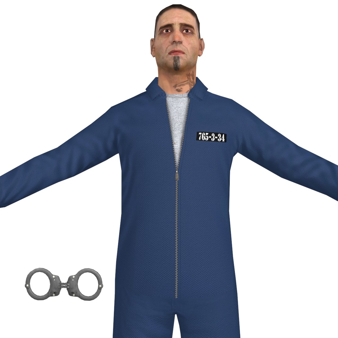 3d Model Prisoner Rigged