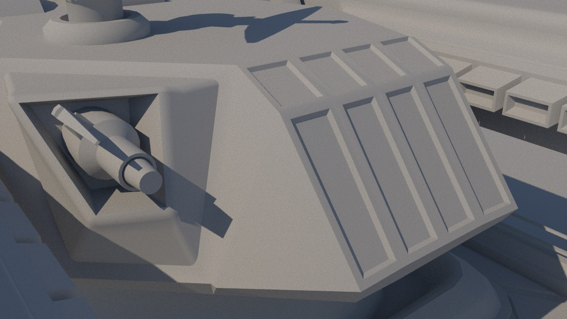 3D Heavy Ground Laser Turret Model - TurboSquid 1522556