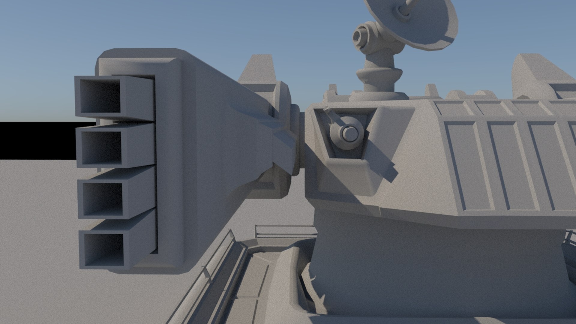 3D Heavy Ground Laser Turret Model - TurboSquid 1522556