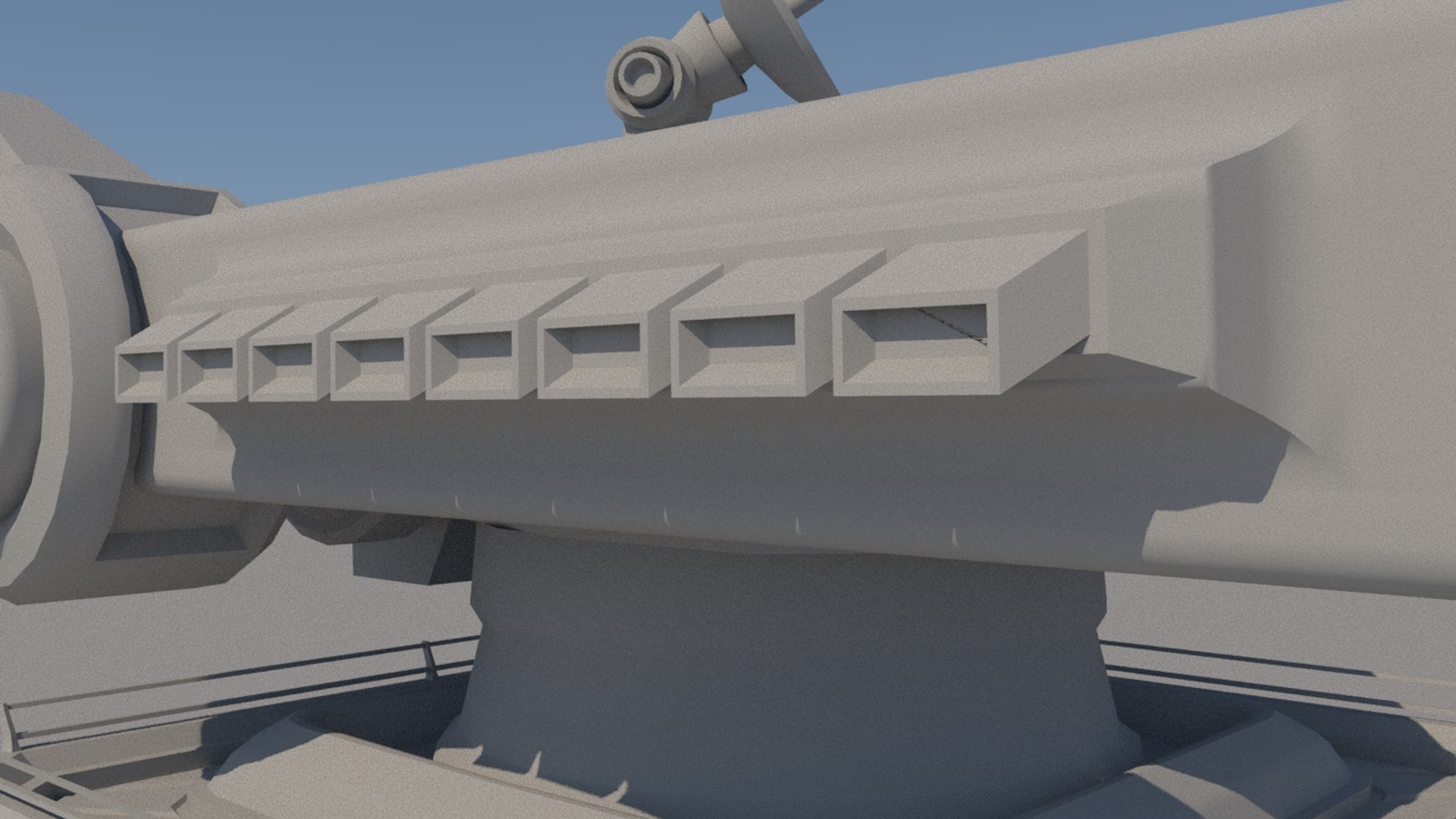 3D Heavy Ground Laser Turret Model - TurboSquid 1522556