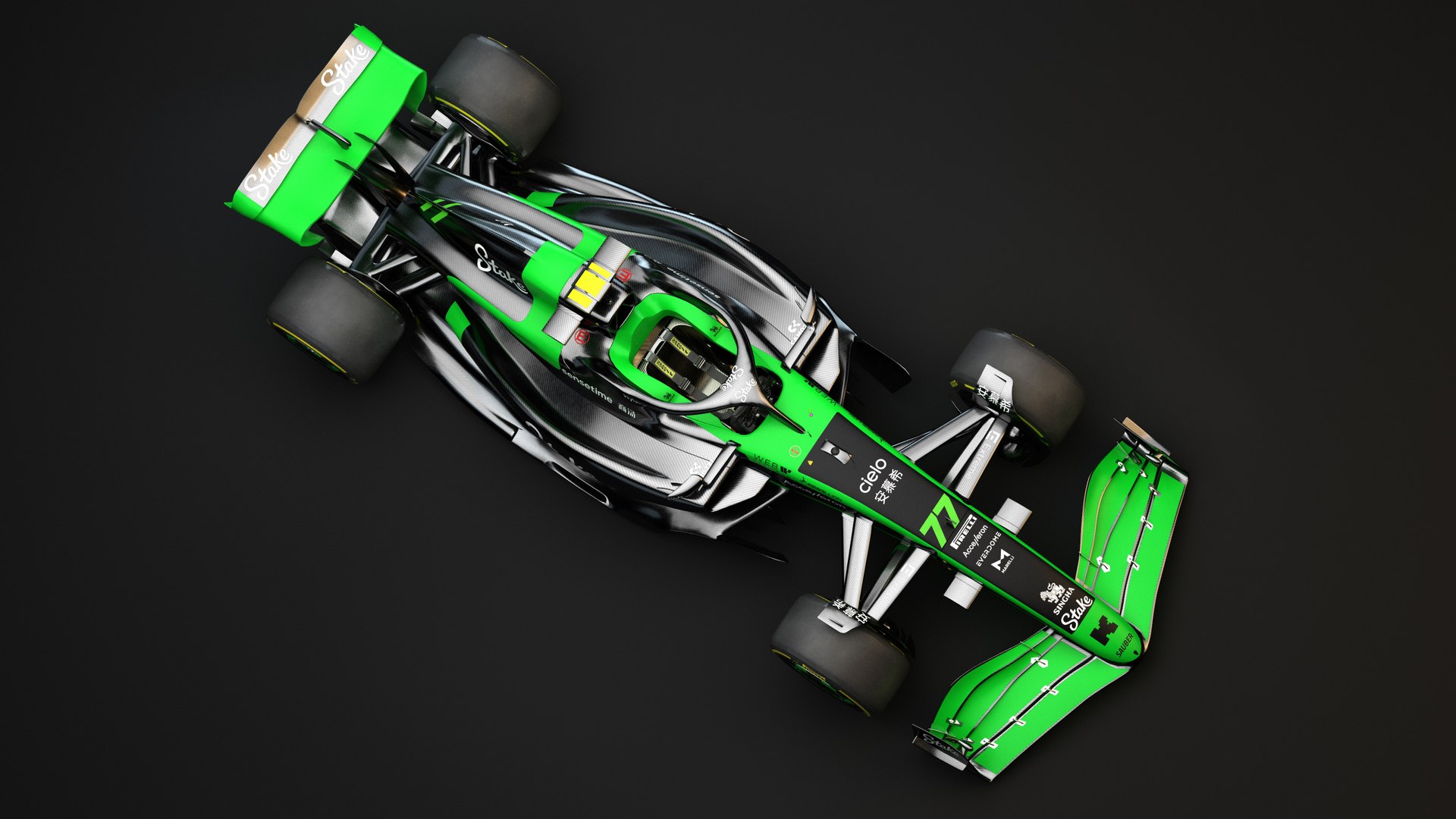 F1 Stake Sauber C44 2024 Model - TurboSquid 2201747