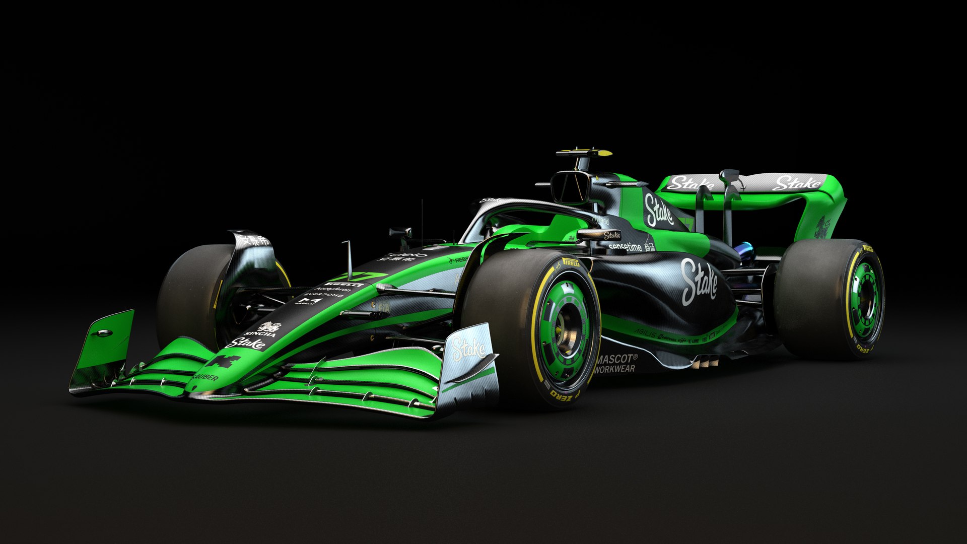 F1 Stake Sauber C44 2024 Model - TurboSquid 2201747