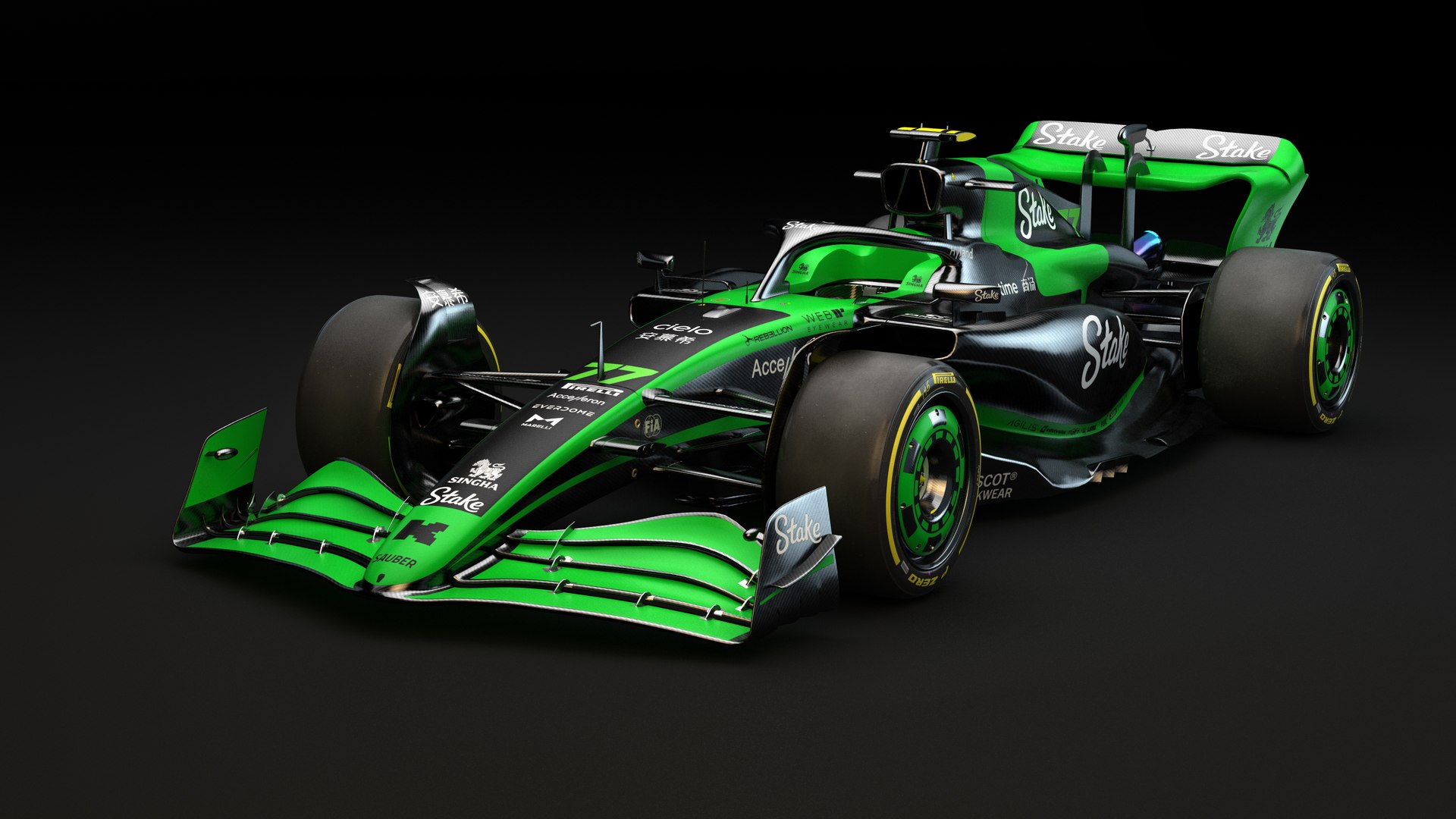 F1 Stake Sauber C44 2024 Model - TurboSquid 2201747