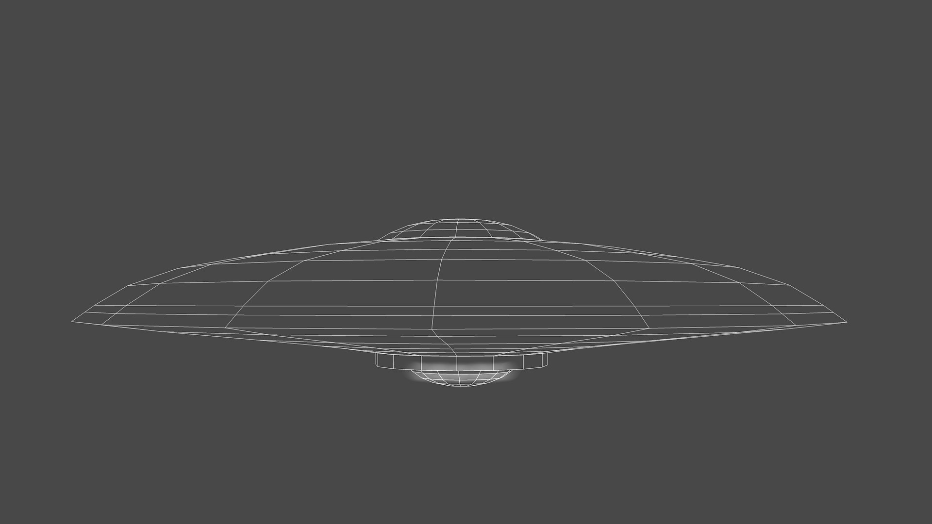 Ufo Unidentified Flying 3d Model