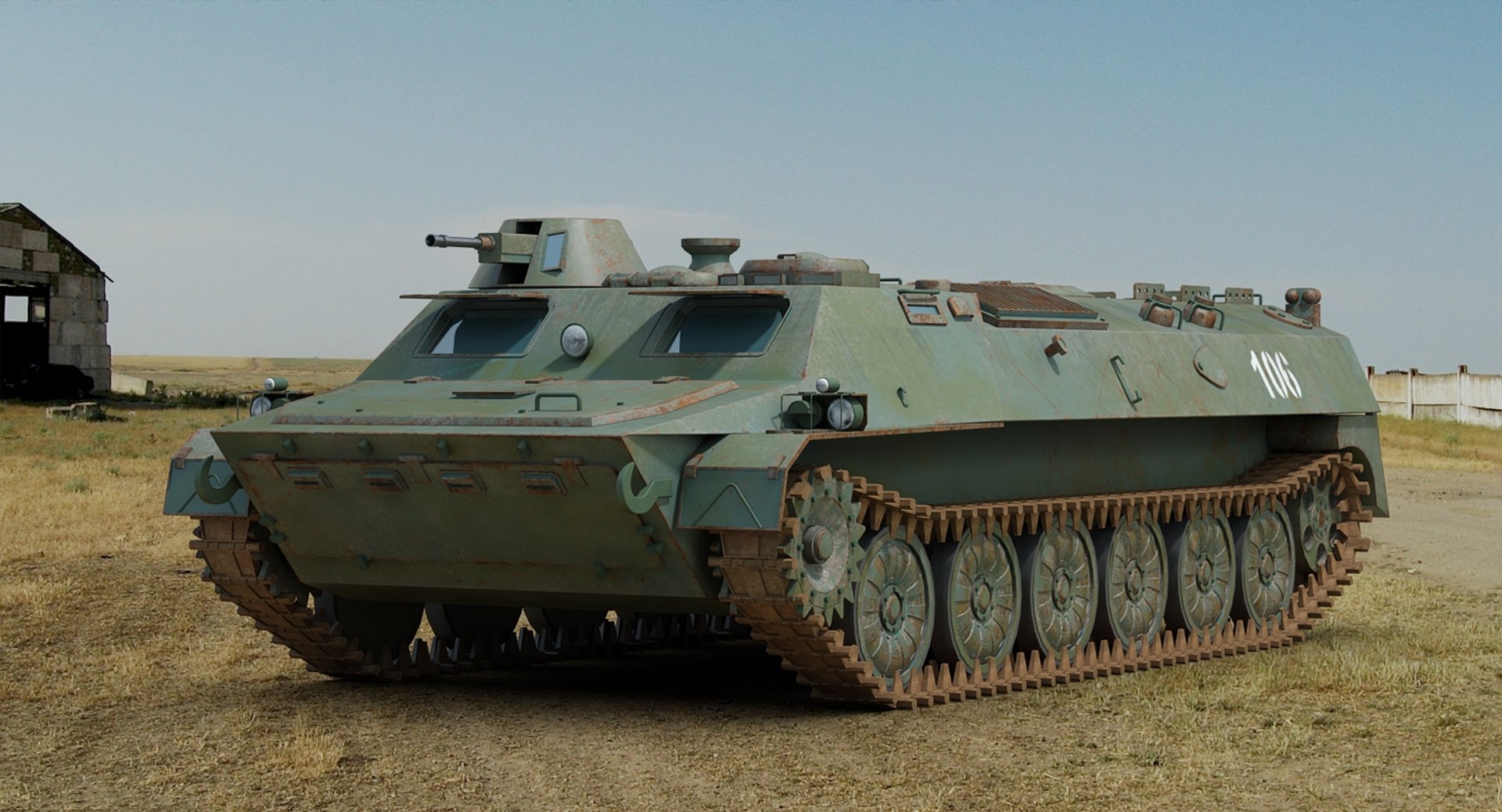 3D Model Soviet Mt-lb - TurboSquid 1180020