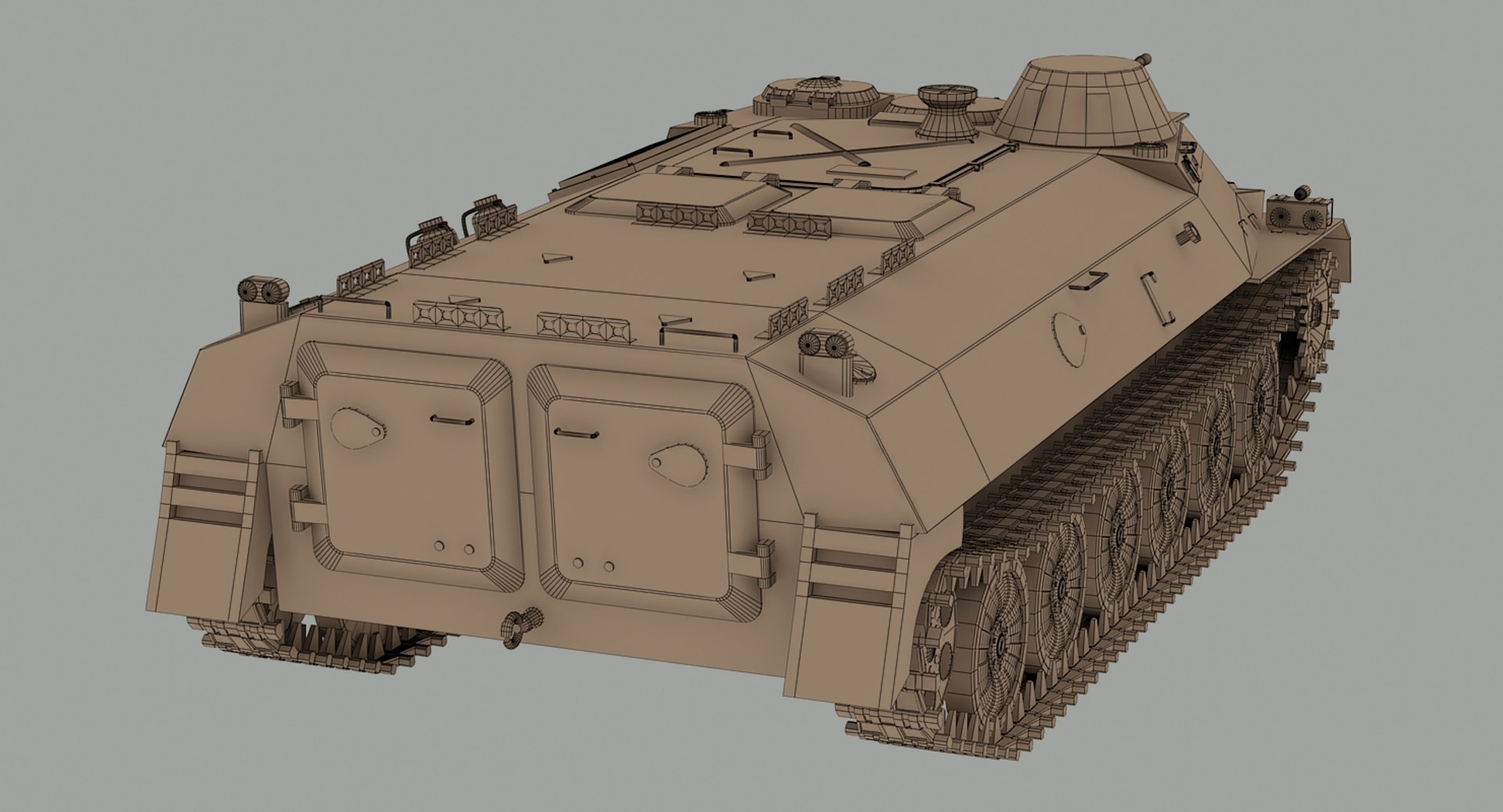 3D Model Soviet Mt-lb - TurboSquid 1180020