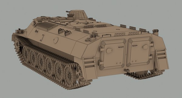 3D model soviet mt-lb - TurboSquid 1180020