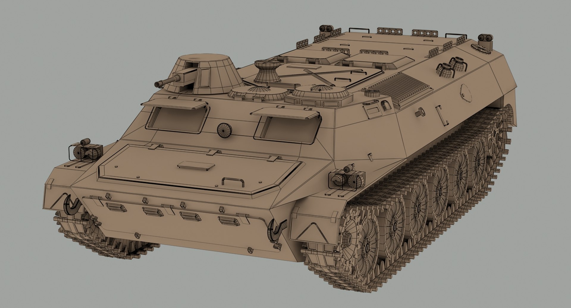 3D Model Soviet Mt-lb - TurboSquid 1180020