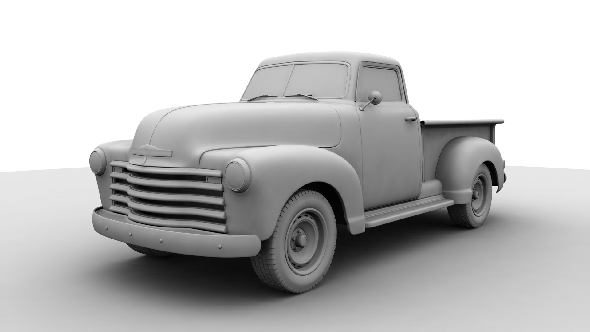 Chevrolet Truck 3D Model - TurboSquid 1623865
