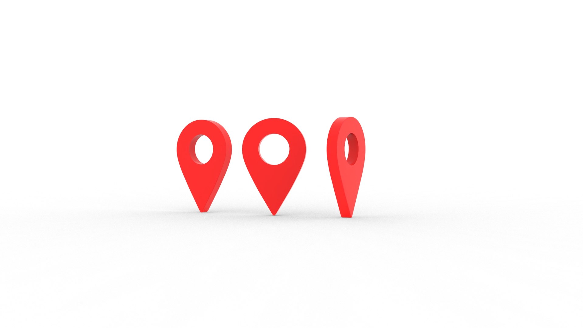 3D Map Pointer Basic - TurboSquid 2159275