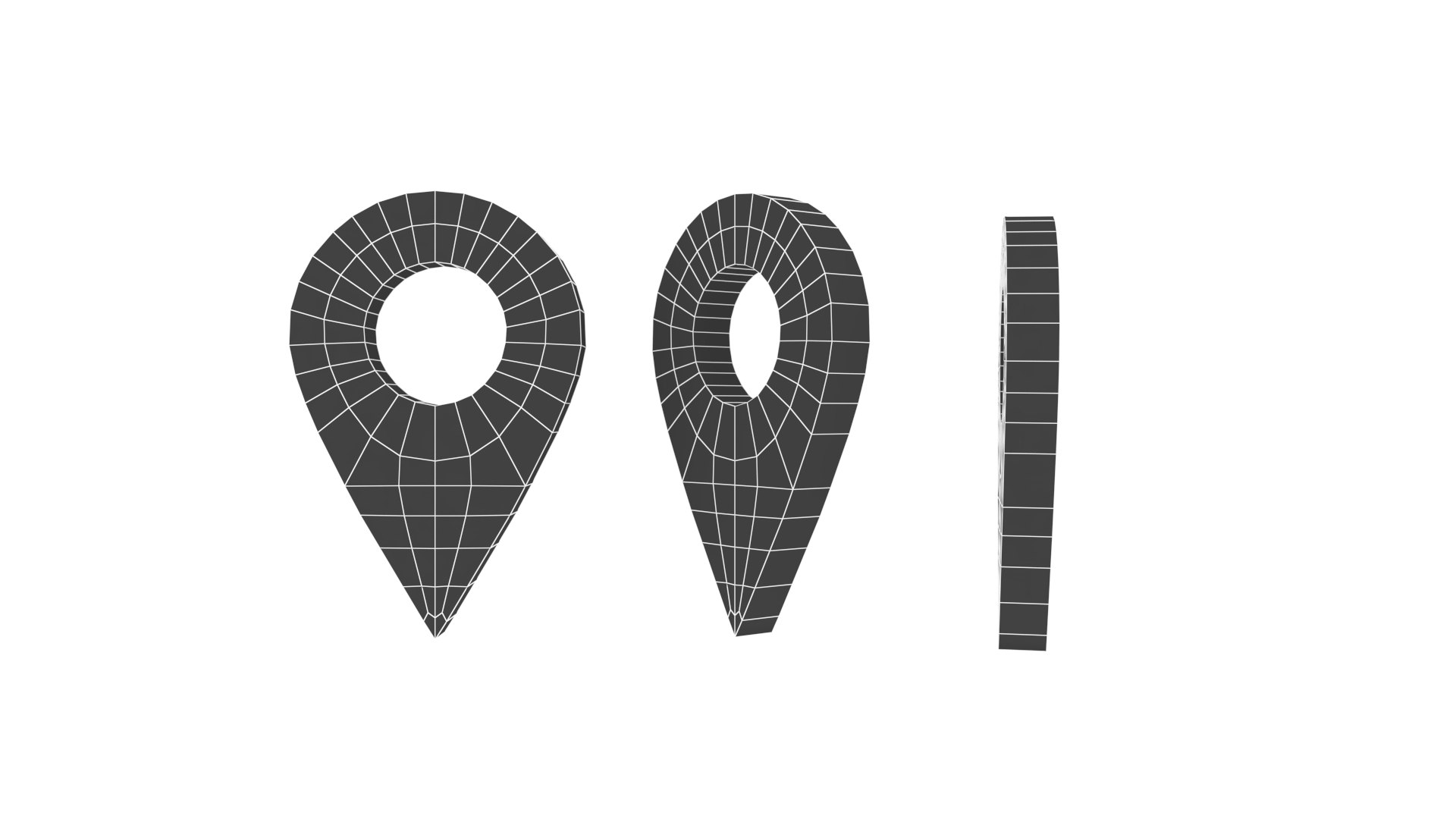 3D Map Pointer Basic - TurboSquid 2159275