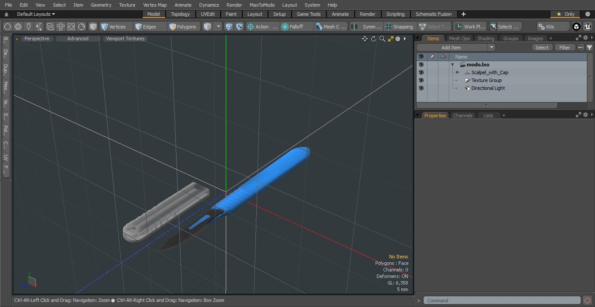 Scalpel with Cap 3D - TurboSquid 1981806