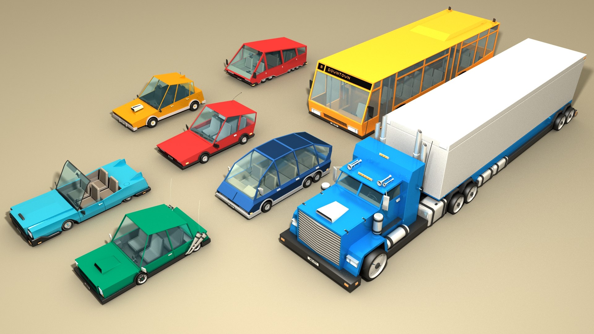 3D Model Vehicle Transportation Car - TurboSquid 1679084