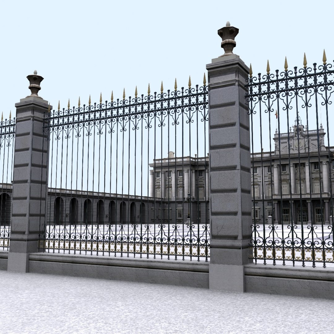 3d Model Of Royal Palace Madrid